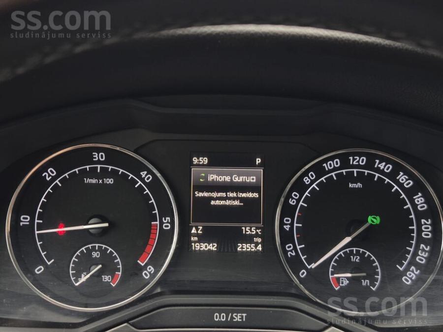 Pelēks Skoda SuperB 2017 Rīga, ar dzinēja tilpumu 2.00 L un nobraukumu 193 tūkst. km par 9990 €, foto 20 vietnē AUTOMOTO.COM.LV