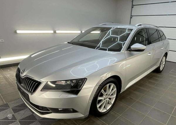 Pelēks Skoda SuperB 2018 Klaipėda, ar dzinēja tilpumu 1.97 L un nobraukumu 400 tūkst. km par 8200 €, foto 1 vietnē AUTOMOTO.COM.LV