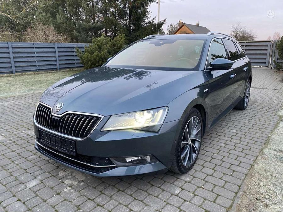 Pelēks Skoda SuperB 2018 Marijampole, ar dzinēja tilpumu 1.98 L un nobraukumu 149 tūkst. km par 16600 €, foto 2 vietnē AUTOMOTO.COM.LV