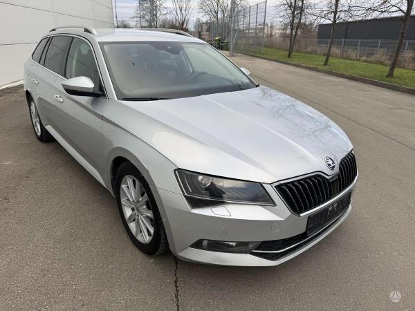 Grey Skoda SuperB 2018 in Klaipeda, with an engine capacity of 1.97 L and mileage of 400 thousand km for 7800 €, photo 2 on AUTOMOTO.COM.LV