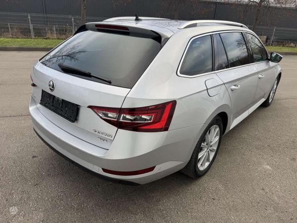 Grey Skoda SuperB 2018 in Klaipeda, with an engine capacity of 1.97 L and mileage of 400 thousand km for 7800 €, photo 4 on AUTOMOTO.COM.LV