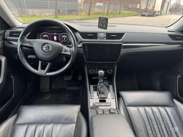 Grey Skoda SuperB 2018 in Klaipeda, with an engine capacity of 1.97 L and mileage of 400 thousand km for 7800 €, photo 5 on AUTOMOTO.COM.LV