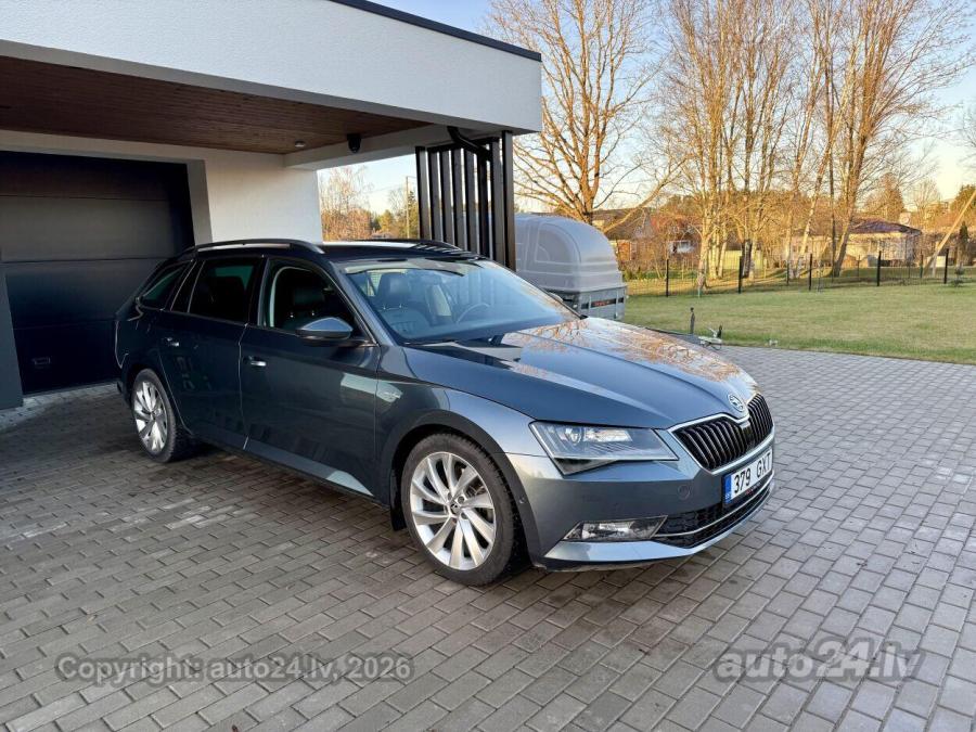 Grey Skoda SuperB 2018 in Tallinn, with an engine capacity of 2.00 L and mileage of 175 thousand km for 17500 €, photo 3 on AUTOMOTO.COM.LV