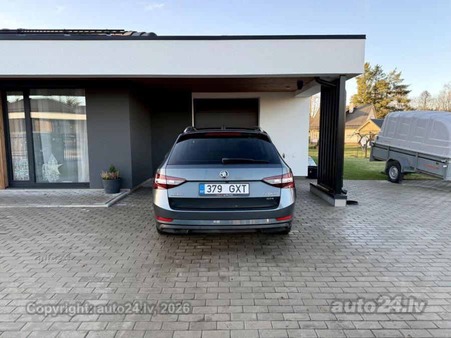 Grey Skoda SuperB 2018 in Tallinn, with an engine capacity of 2.00 L and mileage of 175 thousand km for 17500 €, photo 5 on AUTOMOTO.COM.LV