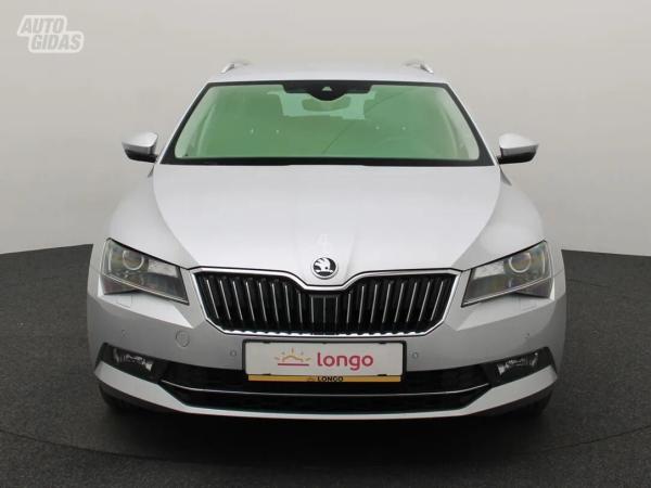 Grey Skoda SuperB 2018 in Vilnius, with an engine capacity of 1.60 L and mileage of 156 thousand km for 14199 €, photo 3 on AUTOMOTO.COM.LV