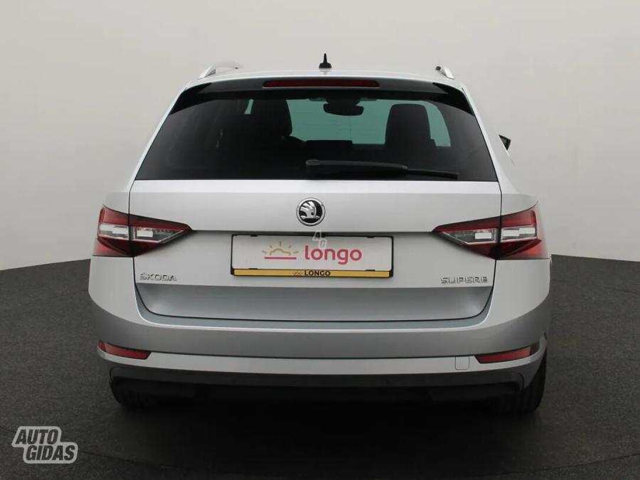 Grey Skoda SuperB 2018 in Vilnius, with an engine capacity of 1.60 L and mileage of 156 thousand km for 14199 €, photo 6 on AUTOMOTO.COM.LV
