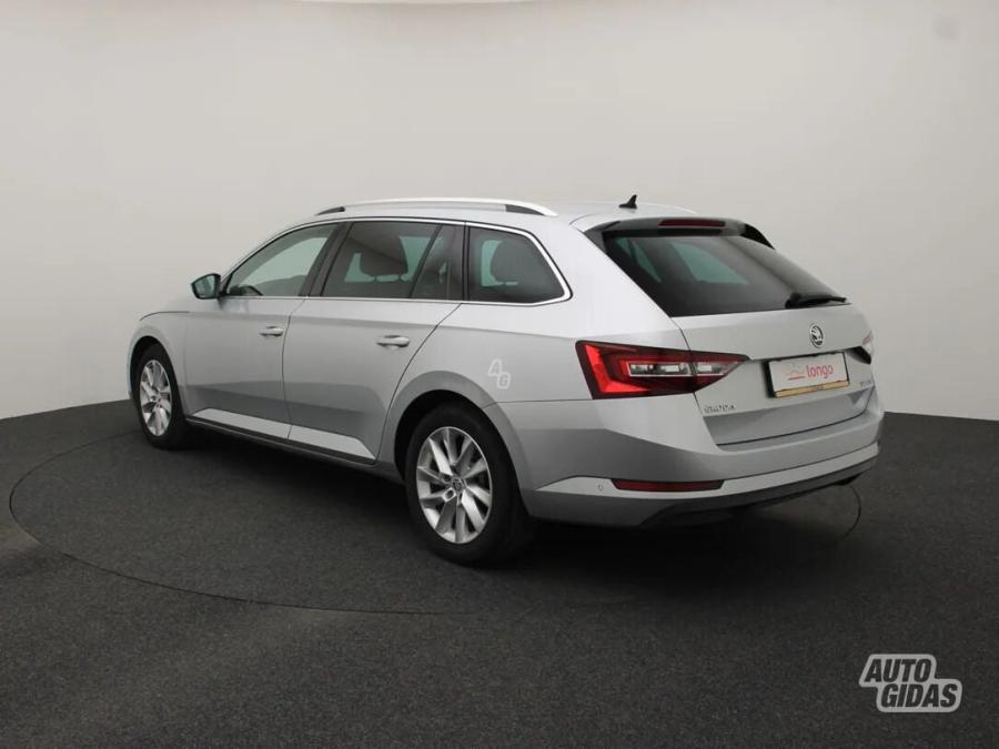 Grey Skoda SuperB 2018 in Vilnius, with an engine capacity of 1.60 L and mileage of 156 thousand km for 14199 €, photo 8 on AUTOMOTO.COM.LV