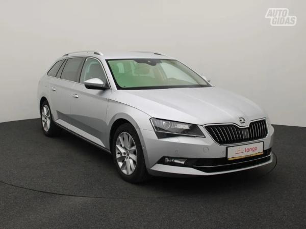 Grey Skoda SuperB 2018 in Vilnius, with an engine capacity of 1.60 L and mileage of 156 thousand km for 14199 €, photo 10 on AUTOMOTO.COM.LV