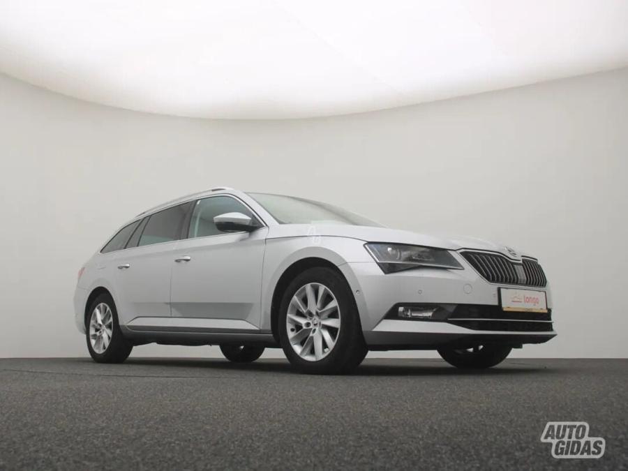Grey Skoda SuperB 2018 in Vilnius, with an engine capacity of 1.60 L and mileage of 156 thousand km for 14199 €, photo 12 on AUTOMOTO.COM.LV