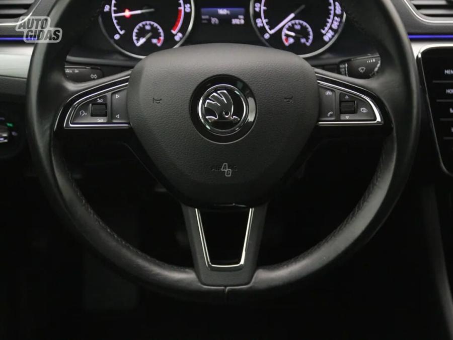 Grey Skoda SuperB 2018 in Vilnius, with an engine capacity of 1.60 L and mileage of 156 thousand km for 14199 €, photo 19 on AUTOMOTO.COM.LV