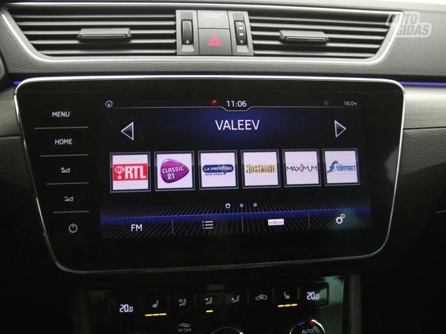 Grey Skoda SuperB 2018 in Vilnius, with an engine capacity of 1.60 L and mileage of 156 thousand km for 14199 €, photo 23 on AUTOMOTO.COM.LV