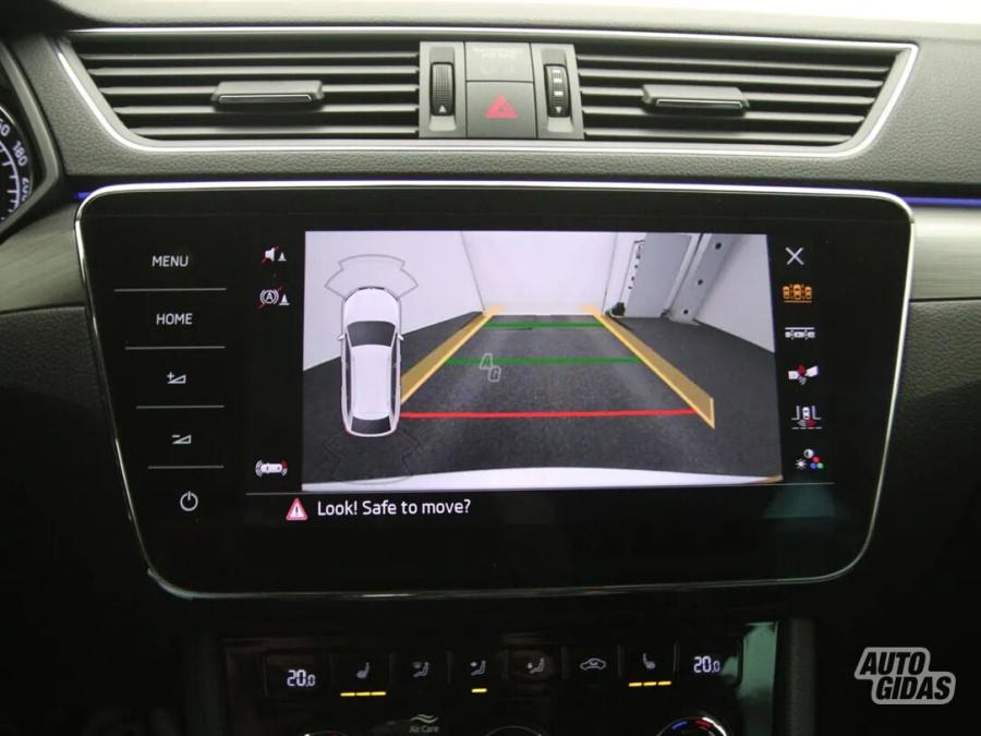 Grey Skoda SuperB 2018 in Vilnius, with an engine capacity of 1.60 L and mileage of 156 thousand km for 14199 €, photo 26 on AUTOMOTO.COM.LV