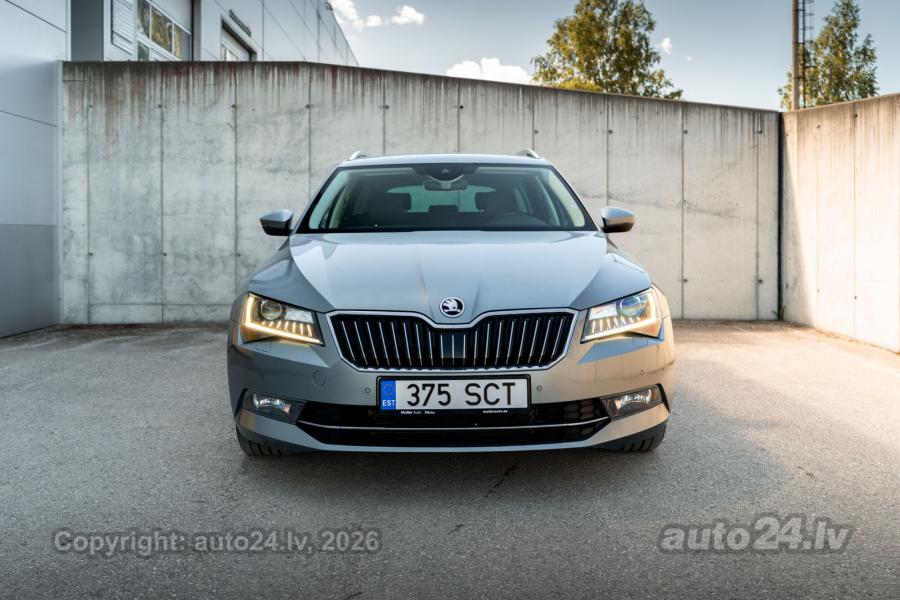 Grey Skoda SuperB 2018 in Tartu, with an engine capacity of 2.00 L and mileage of 178 thousand km for 17900 €, photo 6 on AUTOMOTO.COM.LV