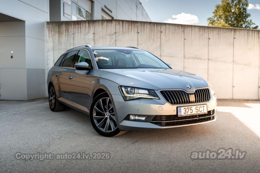 Grey Skoda SuperB 2018 in Tartu, with an engine capacity of 2.00 L and mileage of 178 thousand km for 17900 €, photo 15 on AUTOMOTO.COM.LV