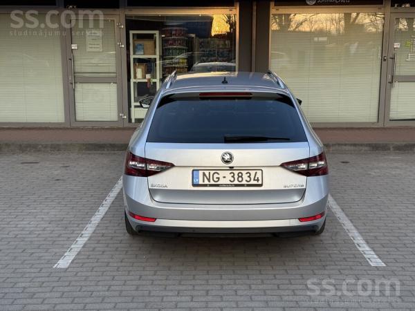 Grey Skoda SuperB 2018 in Riga, with an engine capacity of 2.00 L and mileage of 260 thousand km for 12500 €, photo 4 on AUTOMOTO.COM.LV