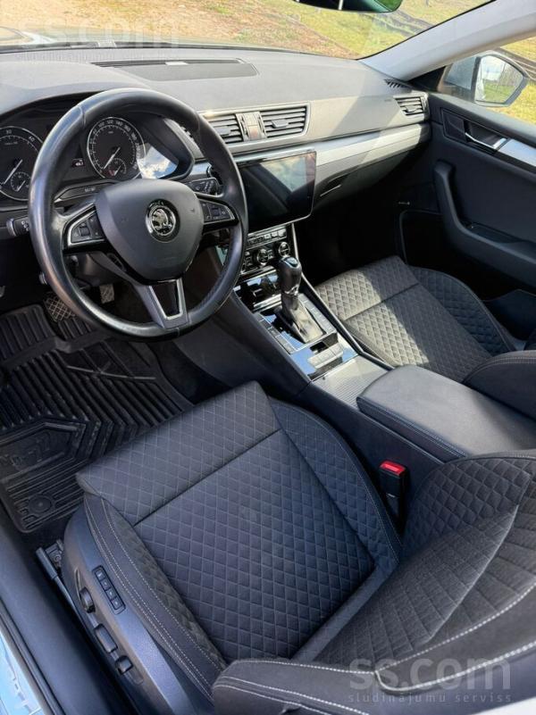 Pelēks Skoda SuperB 2018 Rīga, ar dzinēja tilpumu 2.00 L un nobraukumu 237 tūkst. km par 12650 €, foto 6 vietnē AUTOMOTO.COM.LV
