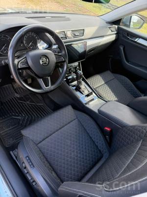 Grey Skoda SuperB 2018 in Riga, with an engine capacity of 2.00 L and mileage of 237 thousand km for 12650 €, photo 7 on AUTOMOTO.COM.LV