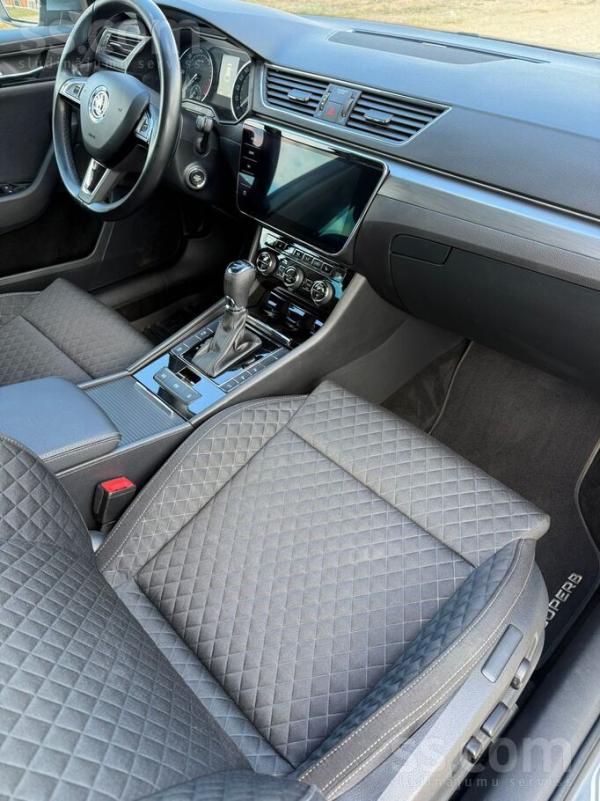 Pelēks Skoda SuperB 2018 Rīga, ar dzinēja tilpumu 2.00 L un nobraukumu 237 tūkst. km par 12650 €, foto 9 vietnē AUTOMOTO.COM.LV