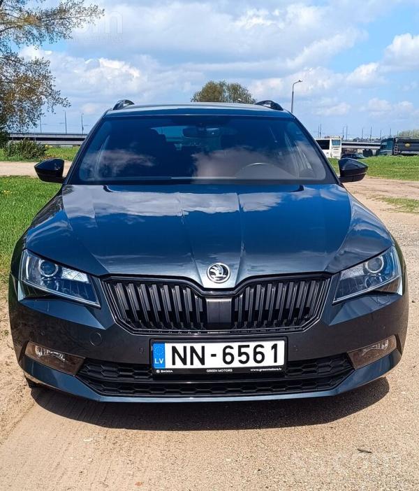 Grey Skoda SuperB 2018 in Riga, with an engine capacity of 1.50 L and mileage of 120 thousand km for 17300 €, photo 3 on AUTOMOTO.COM.LV