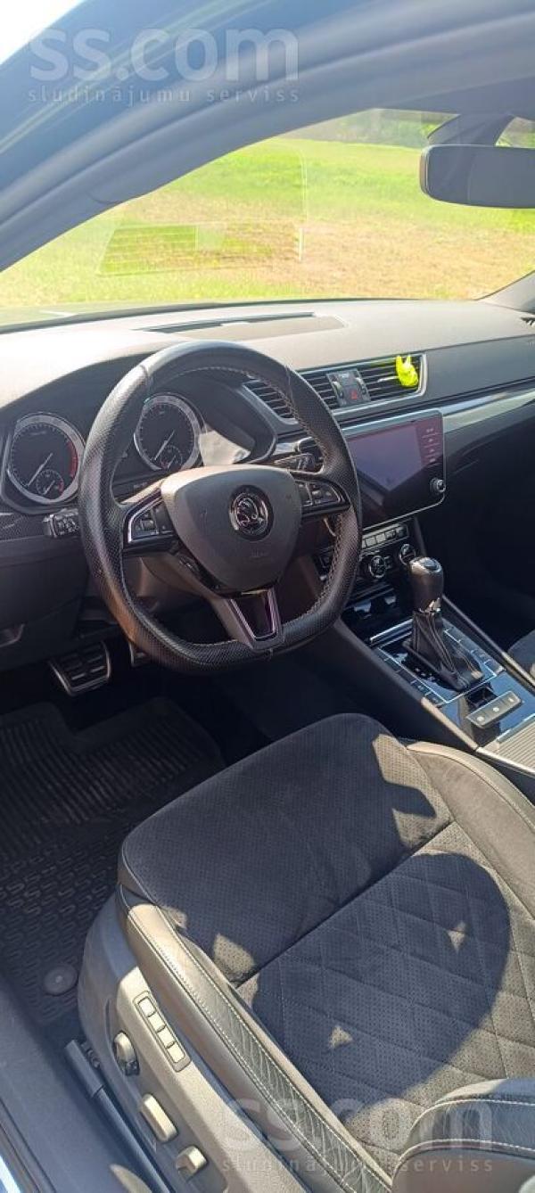 Grey Skoda SuperB 2018 in Riga, with an engine capacity of 1.50 L and mileage of 120 thousand km for 17300 €, photo 7 on AUTOMOTO.COM.LV