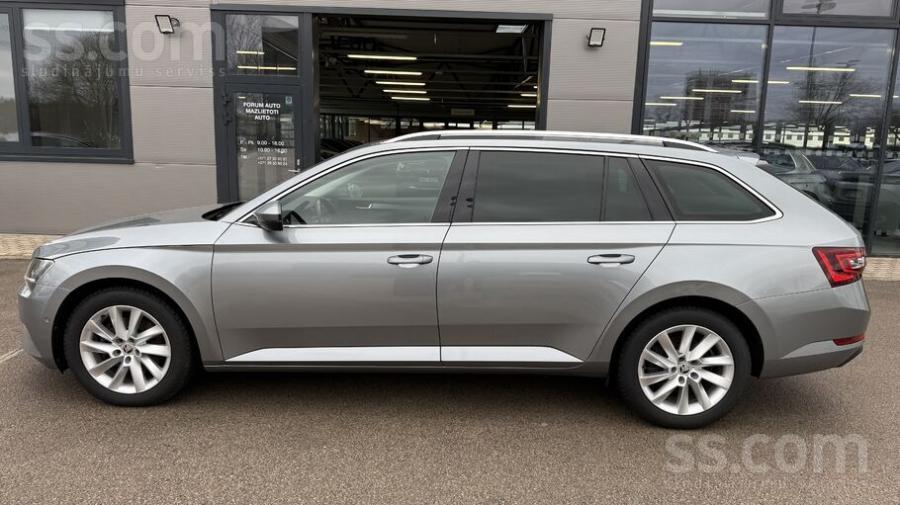 Grey Skoda SuperB 2018 in Riga, with an engine capacity of 1.60 L and mileage of 195 thousand km for 10900 €, photo 3 on AUTOMOTO.COM.LV