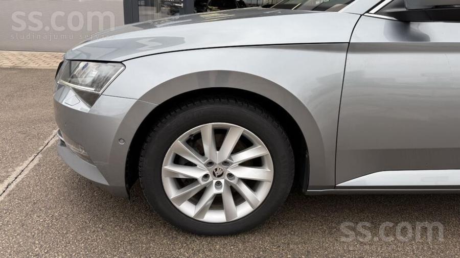 Grey Skoda SuperB 2018 in Riga, with an engine capacity of 1.60 L and mileage of 195 thousand km for 10900 €, photo 8 on AUTOMOTO.COM.LV