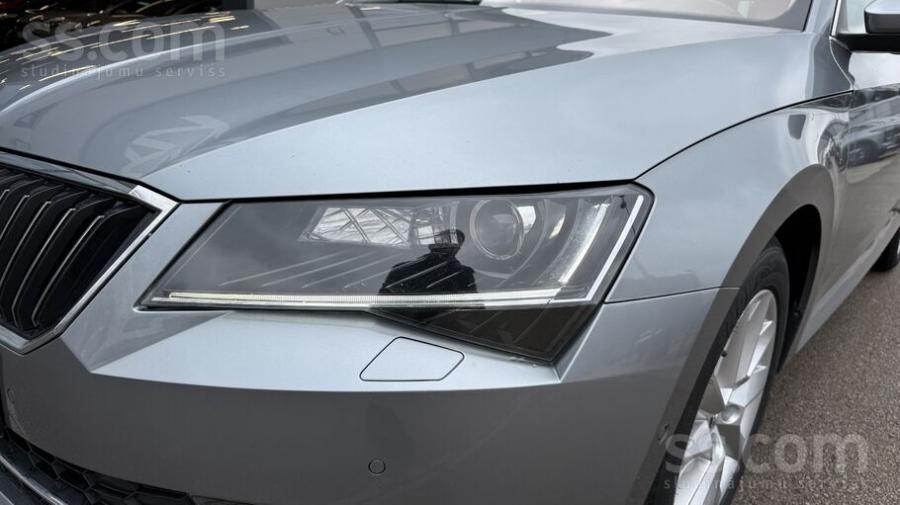 Grey Skoda SuperB 2018 in Riga, with an engine capacity of 1.60 L and mileage of 195 thousand km for 10900 €, photo 9 on AUTOMOTO.COM.LV