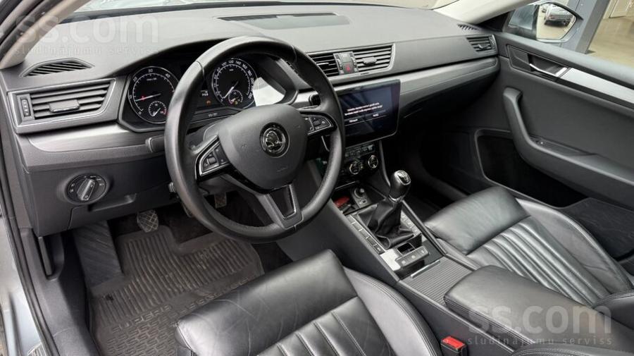 Grey Skoda SuperB 2018 in Riga, with an engine capacity of 1.60 L and mileage of 195 thousand km for 10900 €, photo 13 on AUTOMOTO.COM.LV