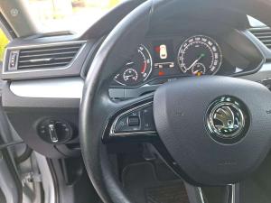 Grey Skoda SuperB 2018 in Klaipeda, with an engine capacity of 1.60 L and mileage of 249 thousand km for 9690 €, photo 13 on AUTOMOTO.COM.LV