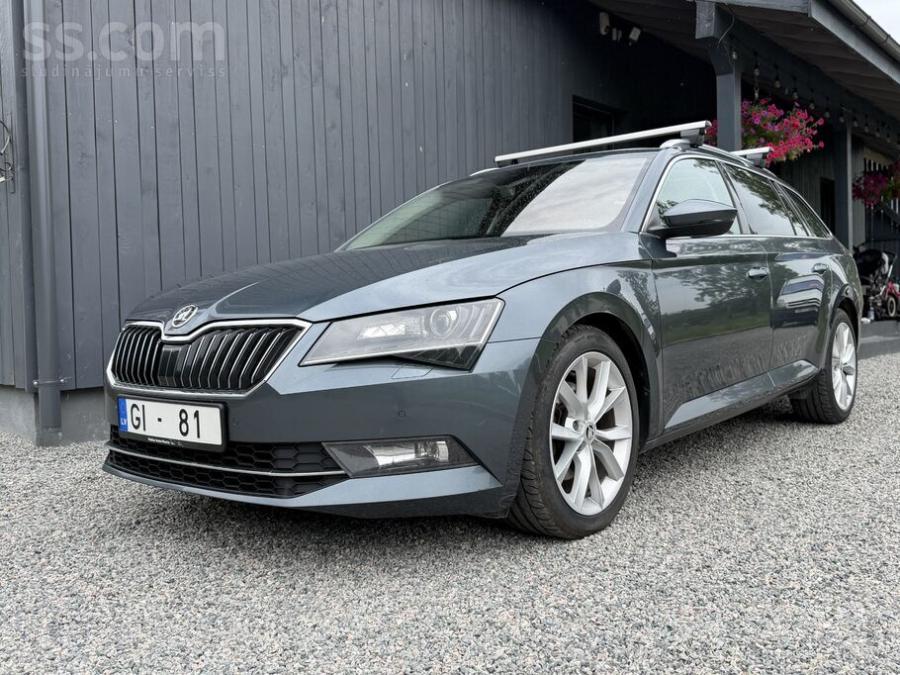 Grey Skoda SuperB 2018 in Riga, with an engine capacity of 2.00 L and mileage of 235 thousand km for 14500 €, photo 1 on AUTOMOTO.COM.LV