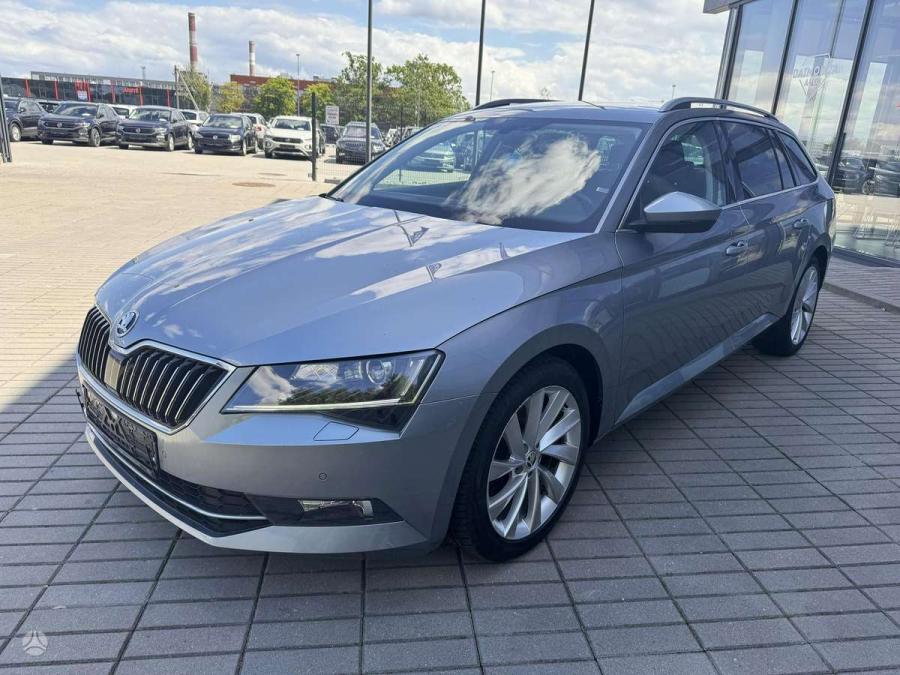 Grey Skoda SuperB 2018 in Kaunas, with an engine capacity of 1.40 L and mileage of 156 thousand km for 11900 €, photo 1 on AUTOMOTO.COM.LV