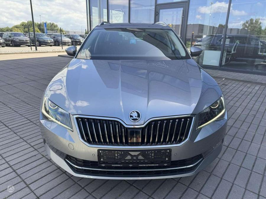 Grey Skoda SuperB 2018 in Kaunas, with an engine capacity of 1.40 L and mileage of 156 thousand km for 11900 €, photo 3 on AUTOMOTO.COM.LV