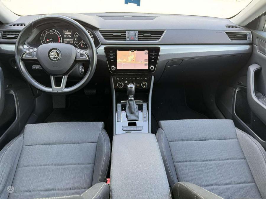 Grey Skoda SuperB 2018 in Kaunas, with an engine capacity of 1.40 L and mileage of 156 thousand km for 11900 €, photo 15 on AUTOMOTO.COM.LV