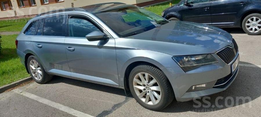 Grey Skoda SuperB 2018 in Riga, with an engine capacity of 2.00 L and mileage of 355 thousand km for 9500 €, photo 1 on AUTOMOTO.COM.LV
