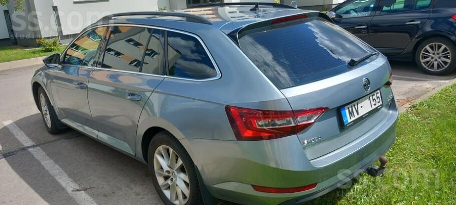 Grey Skoda SuperB 2018 in Riga, with an engine capacity of 2.00 L and mileage of 355 thousand km for 9500 €, photo 3 on AUTOMOTO.COM.LV