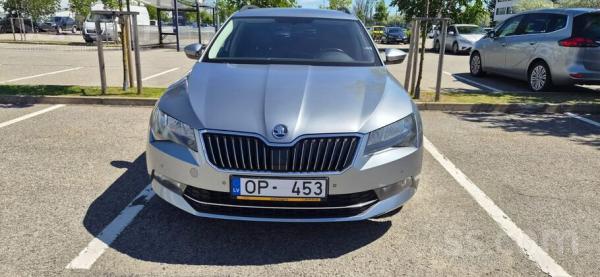 Grey Skoda SuperB 2018 in Riga, with an engine capacity of 1.60 L and mileage of 281 thousand km for 10990 €, photo 3 on AUTOMOTO.COM.LV