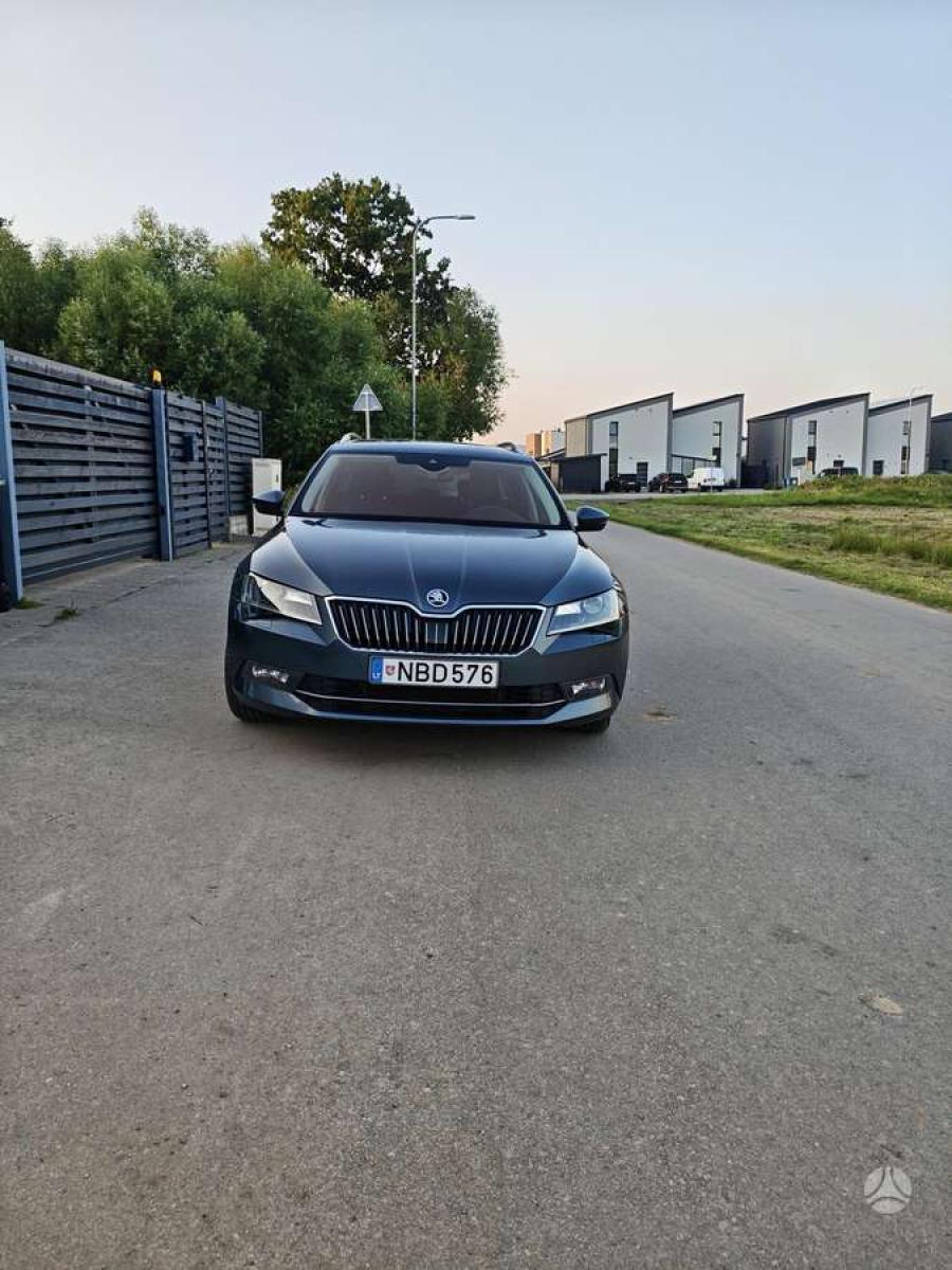 Grey Skoda SuperB 2018 in Kaunas, with an engine capacity of 1.50 L and mileage of 143 thousand km for 17000 €, photo 7 on AUTOMOTO.COM.LV