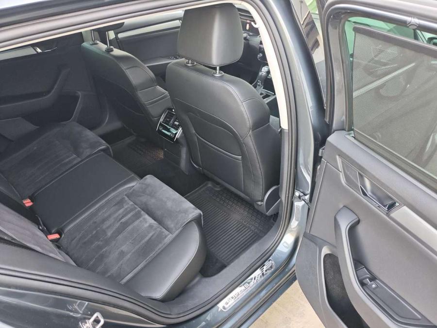 Grey Skoda SuperB 2018 in Kaunas, with an engine capacity of 1.50 L and mileage of 143 thousand km for 17000 €, photo 18 on AUTOMOTO.COM.LV