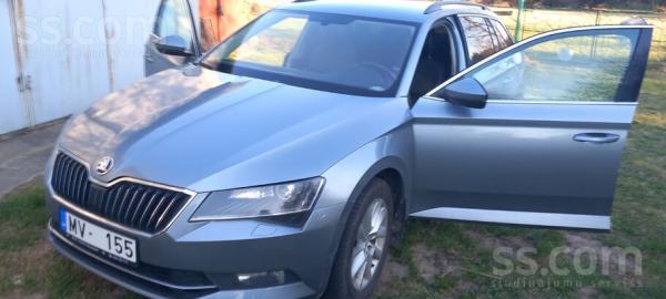 Pelēks Skoda SuperB 2018 Rīga, ar dzinēja tilpumu 2.00 L un nobraukumu 0 tūkst. km par 11000 €, foto 3 vietnē AUTOMOTO.COM.LV