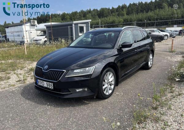 Grey Skoda SuperB 2018 in Vilnius, with an engine capacity of 1.97 L and mileage of 238 thousand km for 12900 €, photo 1 on AUTOMOTO.COM.LV