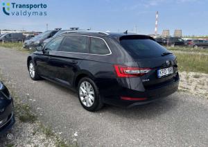 Grey Skoda SuperB 2018 in Vilnius, with an engine capacity of 1.97 L and mileage of 238 thousand km for 12900 €, photo 7 on AUTOMOTO.COM.LV