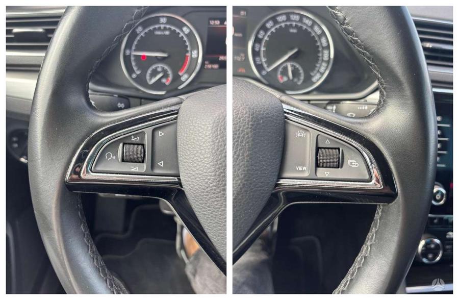 Grey Skoda SuperB 2018 in Vilnius, with an engine capacity of 1.97 L and mileage of 238 thousand km for 12900 €, photo 18 on AUTOMOTO.COM.LV