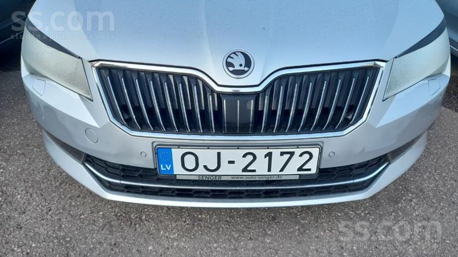 Pelēks Skoda SuperB 2018 Rīga, ar dzinēja tilpumu 1.60 L un nobraukumu 319 tūkst. km par 9990 €, foto 1 vietnē AUTOMOTO.COM.LV