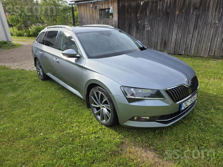 Pelēks Skoda SuperB 2018 Valmiera, ar dzinēja tilpumu 2.00 L un nobraukumu 183 tūkst. km par 18200 €, foto 1 vietnē AUTOMOTO.COM.LV