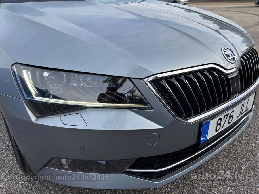 Grey Skoda SuperB 2018 in Paide, with an engine capacity of 1.60 L and mileage of 302 thousand km for 10890 €, photo 7 on AUTOMOTO.COM.LV