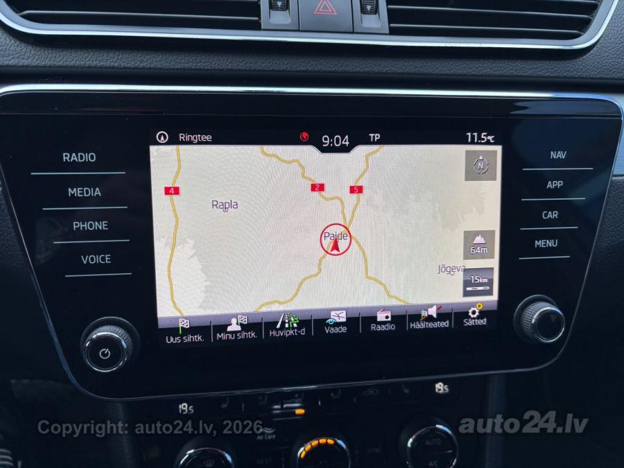 Grey Skoda SuperB 2018 in Paide, with an engine capacity of 1.60 L and mileage of 302 thousand km for 10890 €, photo 20 on AUTOMOTO.COM.LV