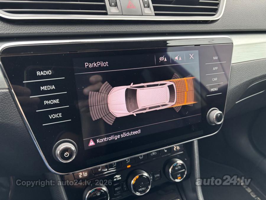 Grey Skoda SuperB 2018 in Paide, with an engine capacity of 1.60 L and mileage of 302 thousand km for 10890 €, photo 21 on AUTOMOTO.COM.LV