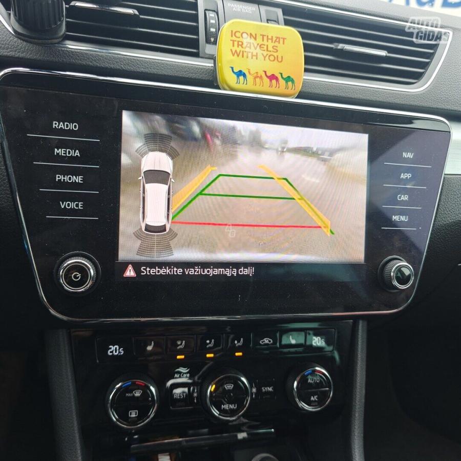 Grey Skoda SuperB 2018 in Vilnius, with an engine capacity of 1.60 L and mileage of 215 thousand km for 10500 €, photo 13 on AUTOMOTO.COM.LV