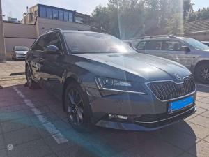 Pelēks Skoda SuperB 2019 Kauņa, ar dzinēja tilpumu 1.40 L un nobraukumu 115 tūkst. km par 18500 €, foto  vietnē AUTOMOTO.COM.LV