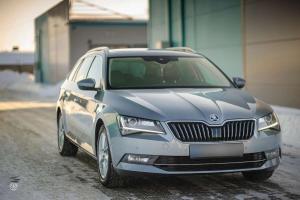 Grey Skoda SuperB 2019 in Kaunas, with an engine capacity of 2.00 L and mileage of 164 thousand km for 15590 €, photo 27 on AUTOMOTO.COM.LV